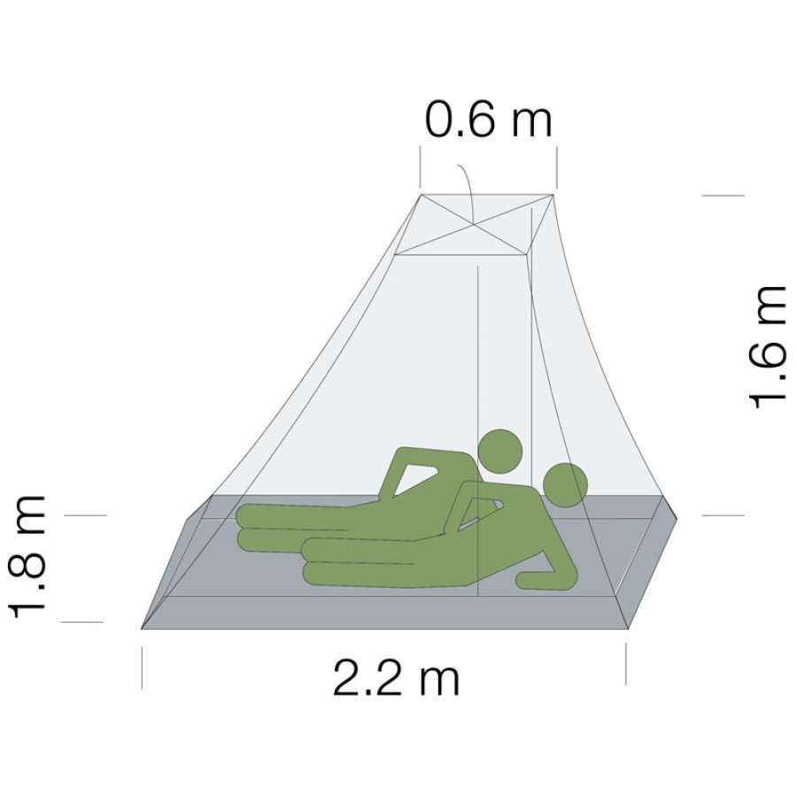 Exped Mosquito Net Wedge II – Bushcraft Equipment